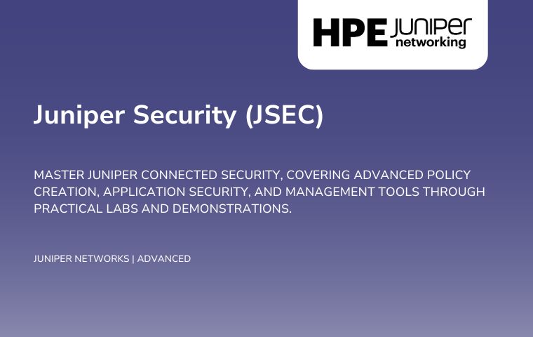 Juniper Networks Training - Datacipher