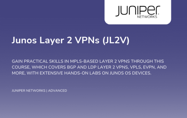 Junos Layer 2 VPNs (JL2V) - Datacipher