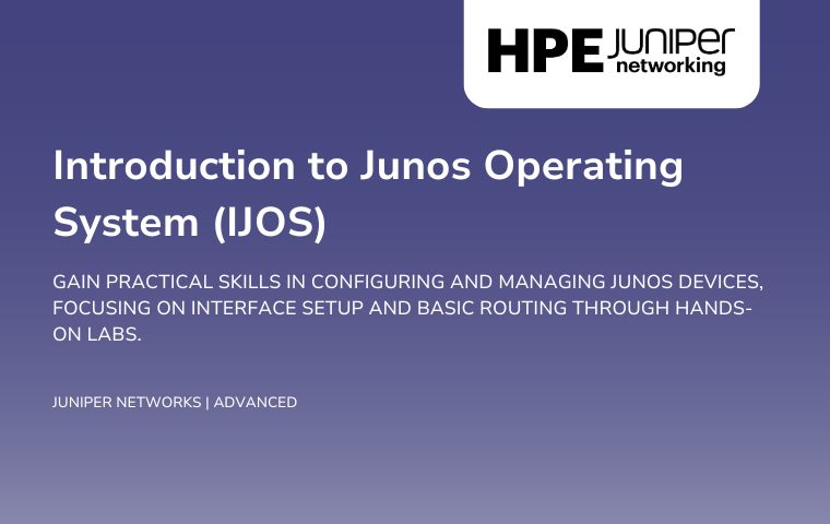Juniper Networks Training - Datacipher