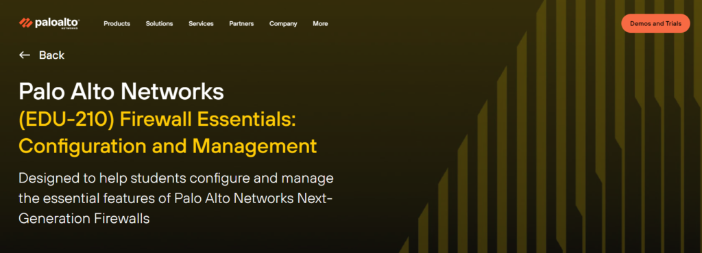 EDU-210 Firewall Essentials Course Guide 2025