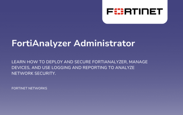 FortiAnalyzer Administrator - Datacipher