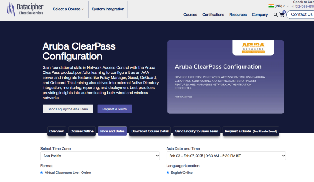 How to Learn Aruba ClearPass Configuration in 2025?