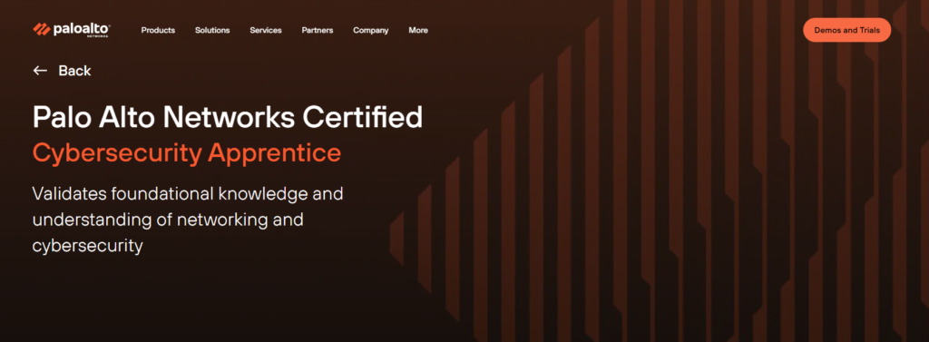 Palo Alto Networks Cybersecurity Apprentice Cert and Exam Guide