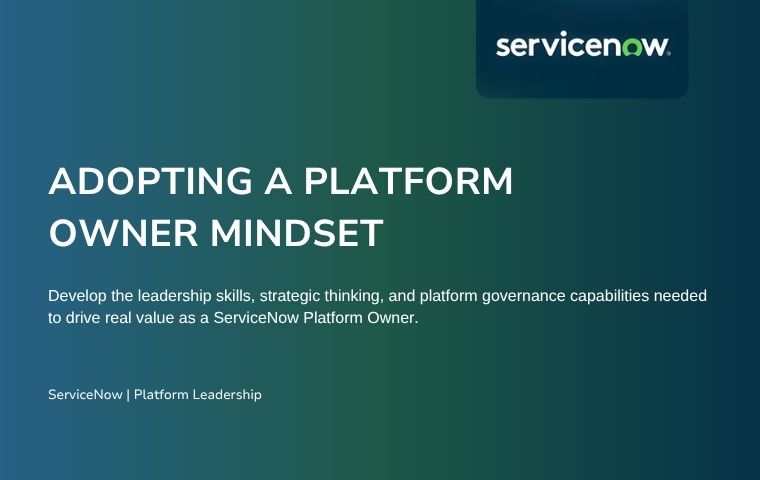 Adopting a Platform Owner Mindset